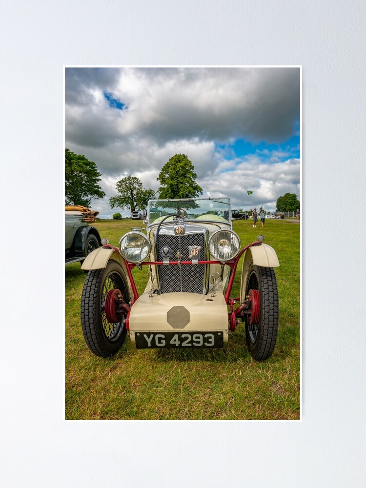 "MG Midget 1933 " Poster for Sale by AJEvans | Redbubble