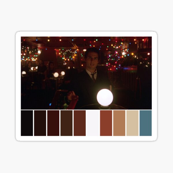 "Eyes Wide Shut Color Pallet" Sticker for Sale by danieljtaylor | Redbubble