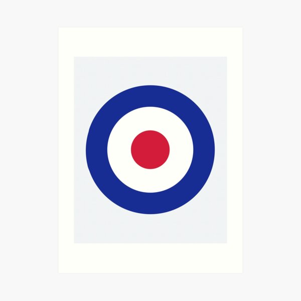 "Mod Target " Art Print by quarantine81 | Redbubble