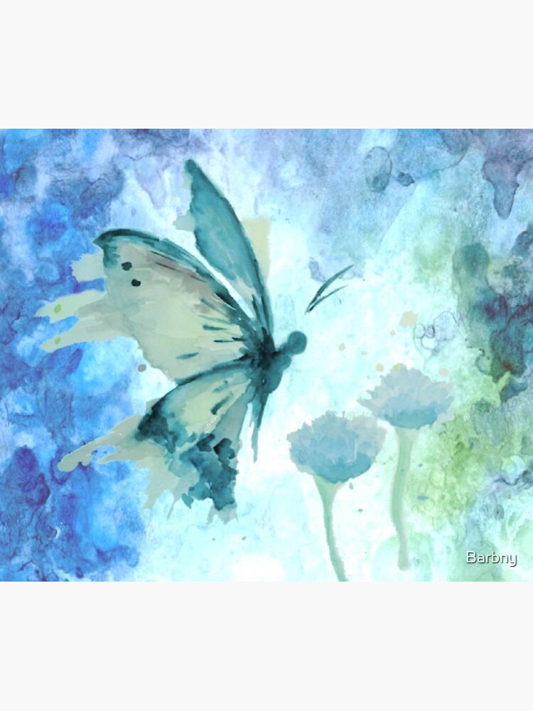 "Blue~tiful" Sticker for Sale by Barbny | Redbubble