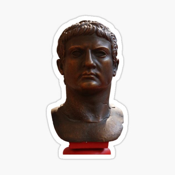 Sinister Male Statue Bust’’" Sticker for Sale by studyclassics | Redbubble