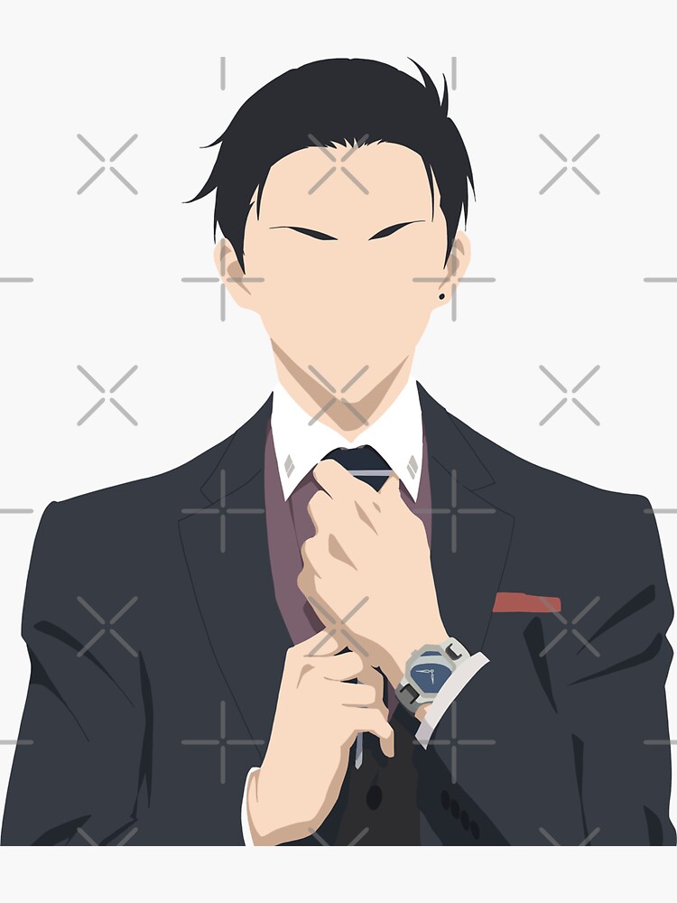 "Kambe Daisuke" Sticker for Sale by skychloearts | Redbubble
