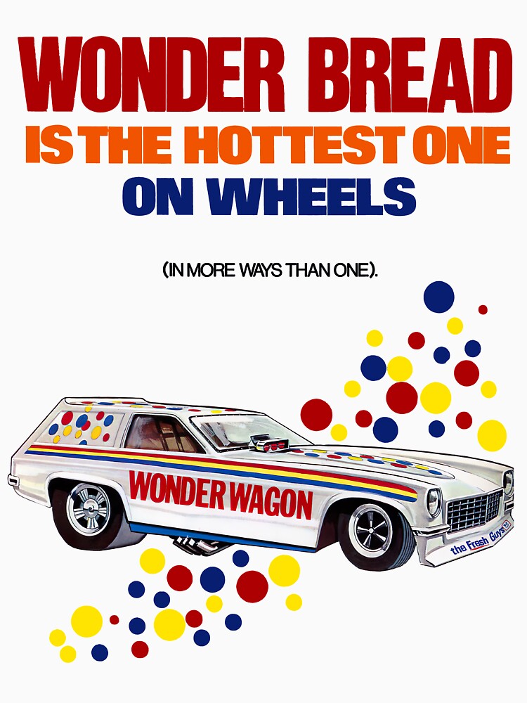 "WONDER BREAD ADVERT" T-shirt for Sale by ThrowbackAds | Redbubble ...