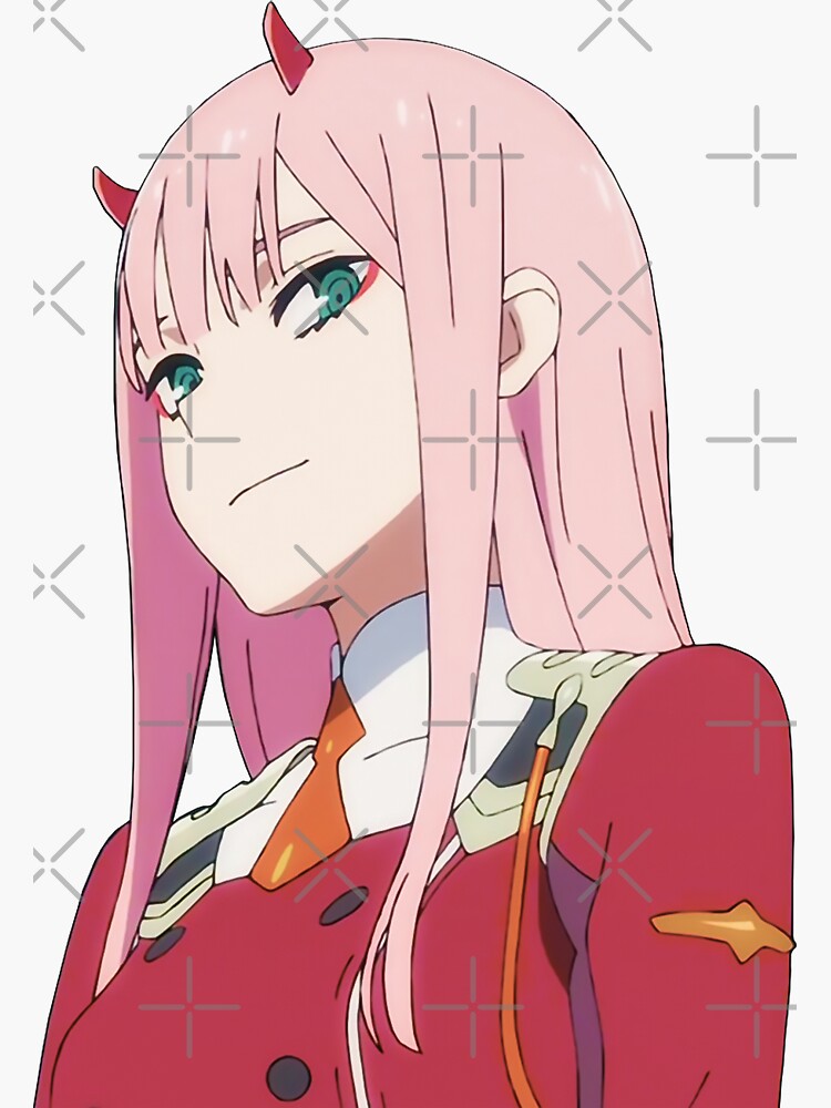 "Zero Two" Sticker for Sale by CookieStyle | Redbubble