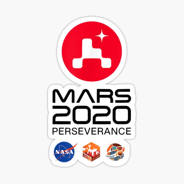 "NASA Mars Rover Perseverance 2020" Sticker by qskminhquang | Redbubble