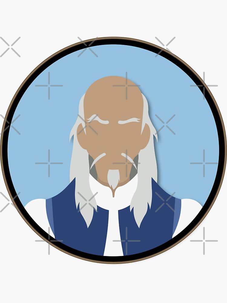 "Master Pakku , Avatar: The Last Airbender" Sticker for Sale by ...