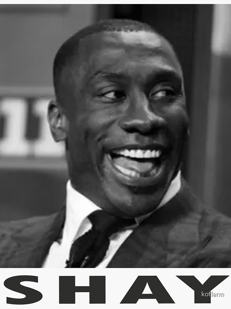 "Shannon Sharpe Unc Shay Shay Undisputed Milds Yak" Sticker for Sale by ...