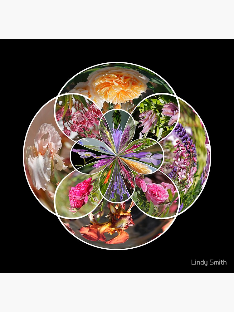 "Flower orb" Sticker by Lindy-Smith17 | Redbubble