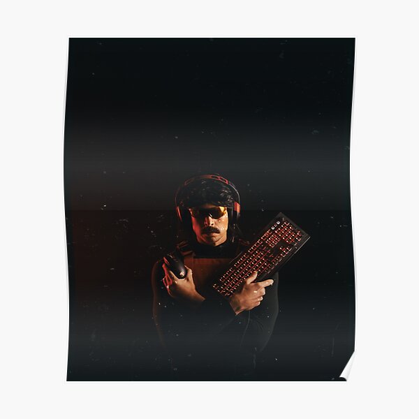 "dr disrespect" Poster by DankJoker | Redbubble