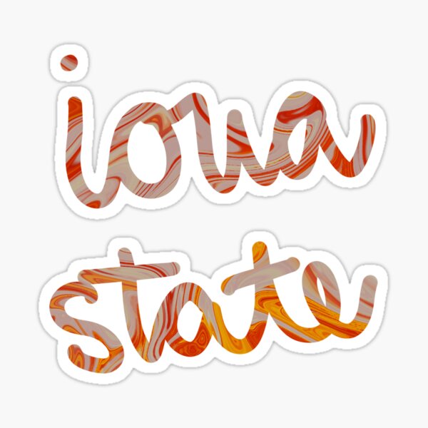 "Iowa State" Sticker for Sale by Kaitling01 | Redbubble