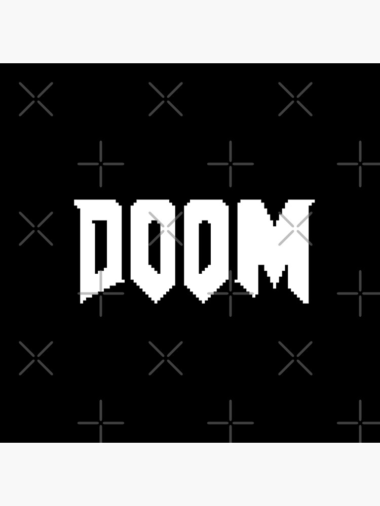 "Doom Logo" Photographic Print for Sale by TRIPT | Redbubble