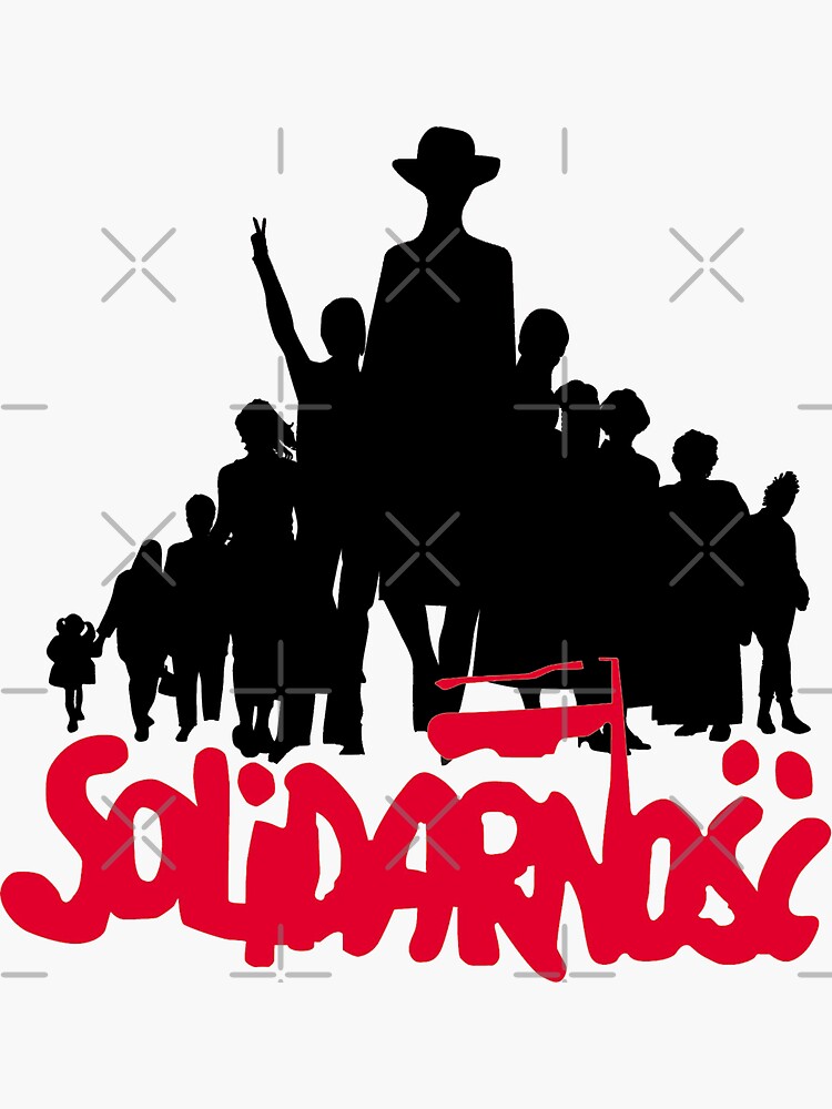 "Solidarnosc" Sticker for Sale by alphaville | Redbubble