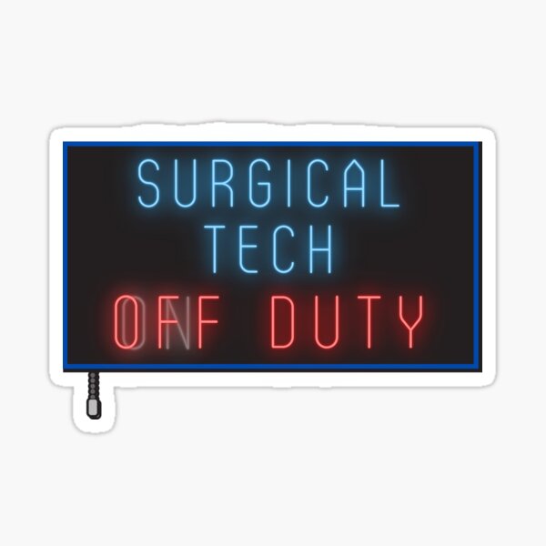 Surgical Tech Stickers | Redbubble