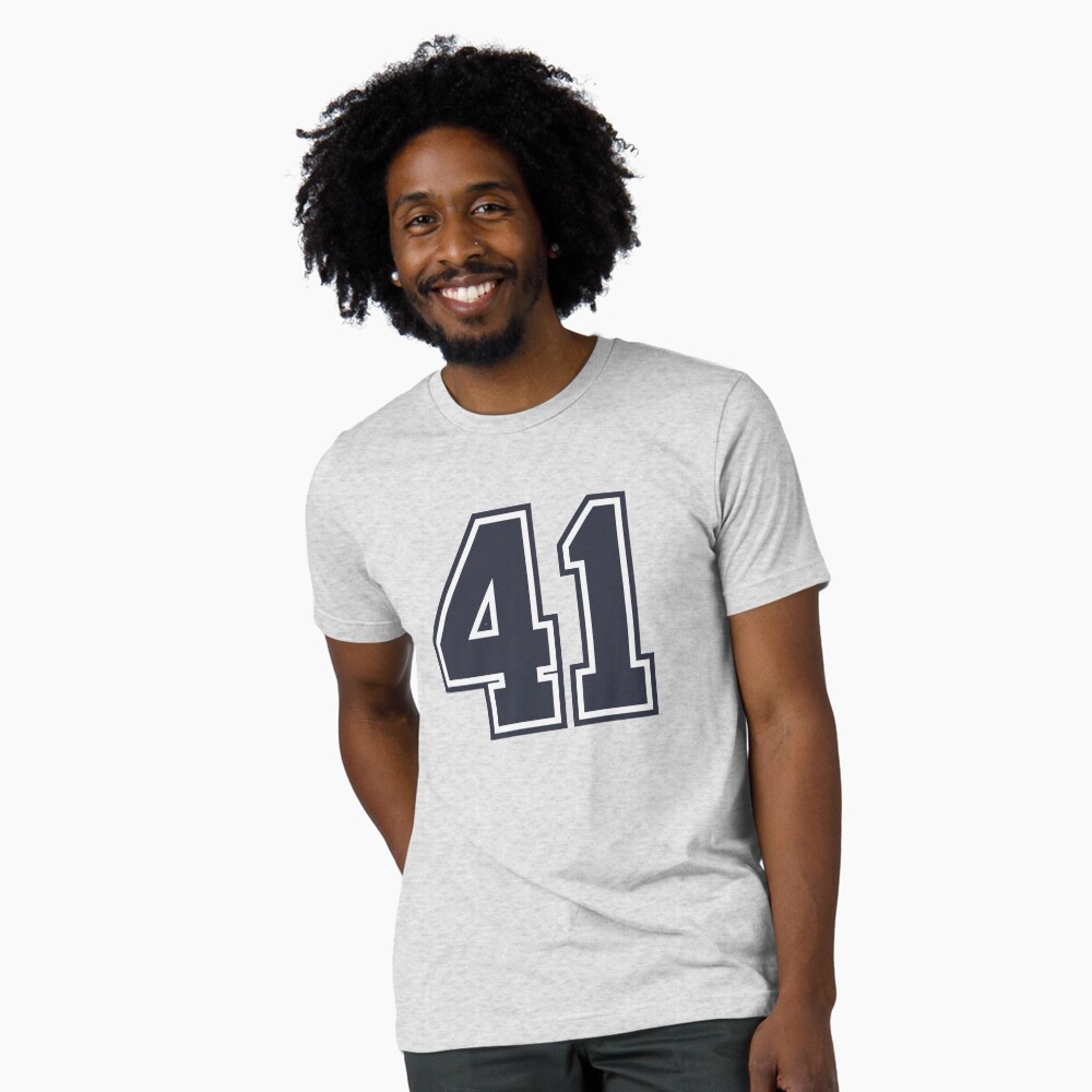 "41 Sports Number Fourty-One" Sticker for Sale by HelloFromAja | Redbubble