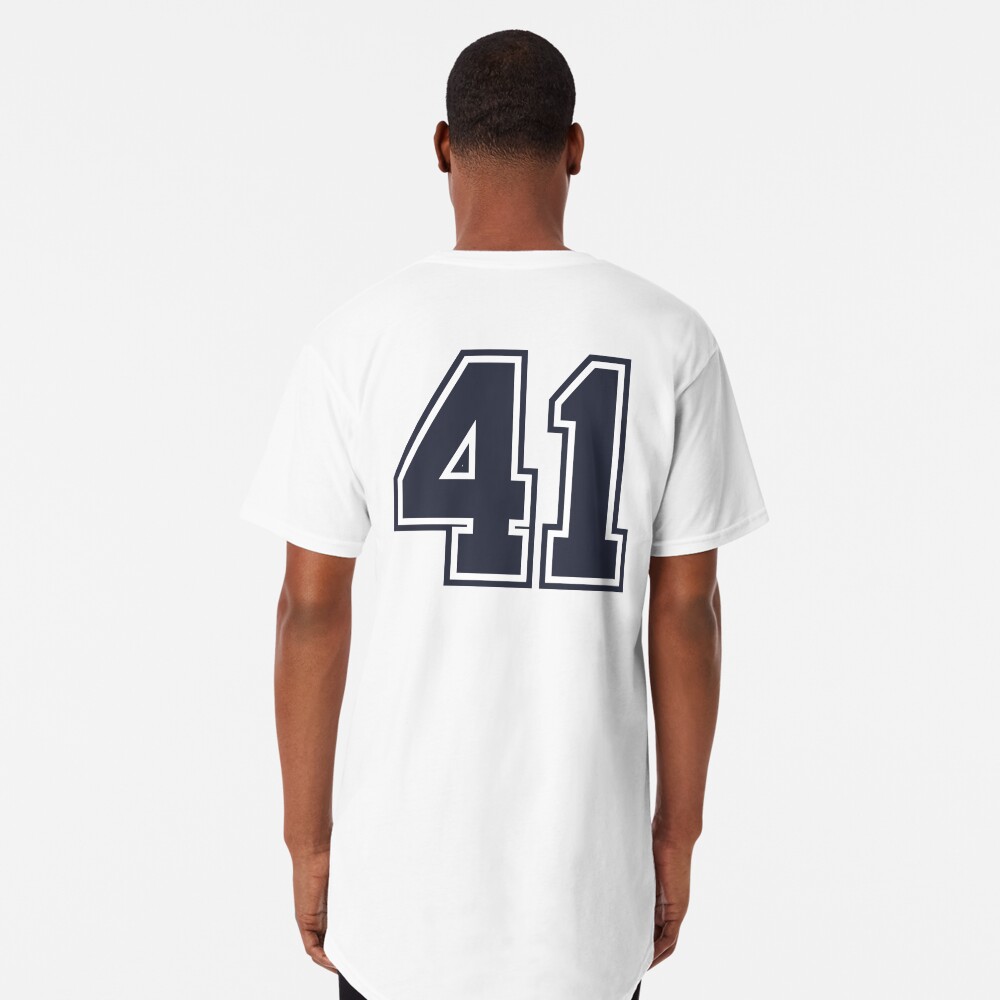 "41 Sports Number Fourty-One" Sticker for Sale by HelloFromAja | Redbubble