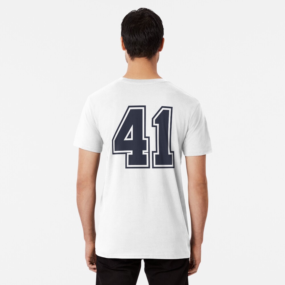"41 Sports Number Fourty-One" Sticker for Sale by HelloFromAja | Redbubble
