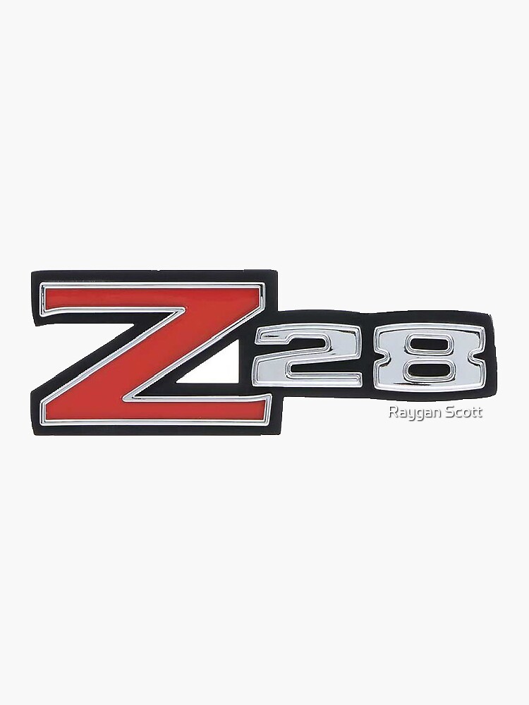 "Z28 Camaro Emblem" Sticker for Sale by rayganscott | Redbubble