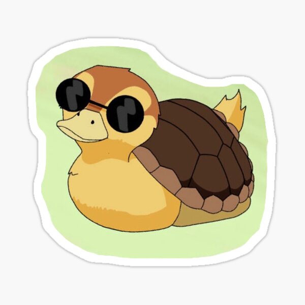 "Transparent Turtle Duck Sticker (100% profit to BLM)" Sticker for Sale ...