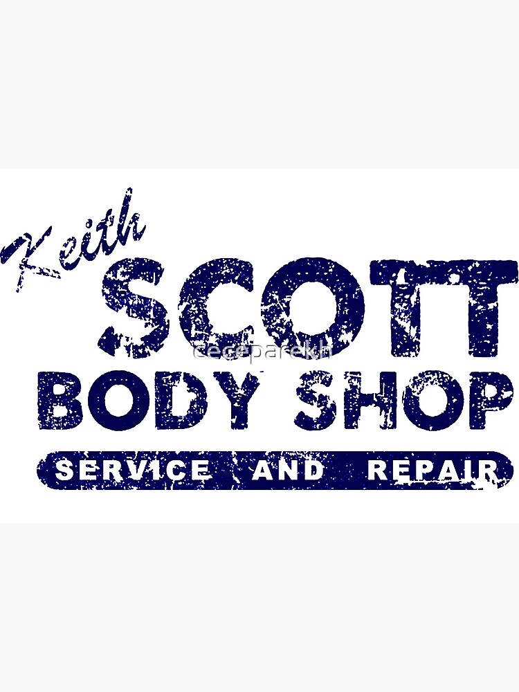 "one tree hill's keith scott body shop logo" Poster for Sale by ...