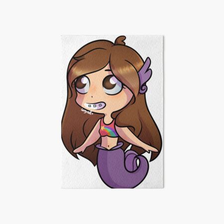 "Mermaid Mabel Pines Gravity Falls" Art Board Print for Sale by Lemyah ...