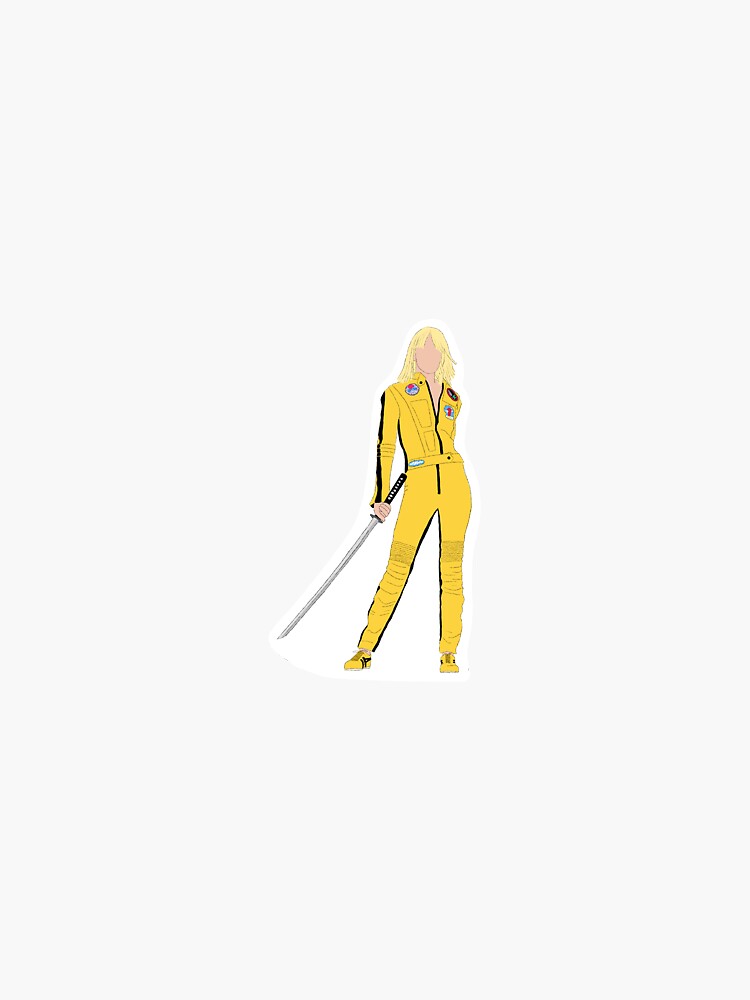 "Kill Bill Vol. 1" Sticker for Sale by Zoe Neely | Redbubble