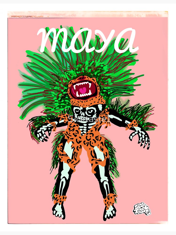 "Maya Sick Taste" Sticker for Sale by Sicktaste1 | Redbubble