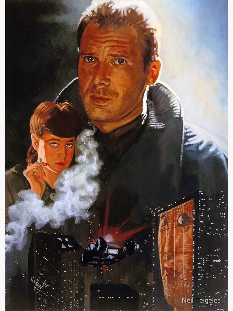 "Blade Runner" Sticker for Sale by NeilFeigeles | Redbubble