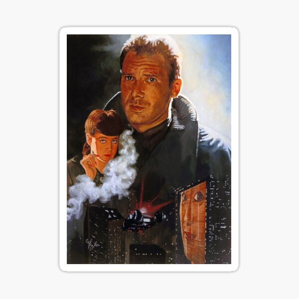 "Blade Runner" Sticker for Sale by NeilFeigeles | Redbubble