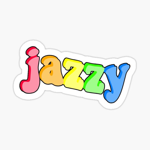 "jazzy custom" Sticker for Sale by BellaCumpstone | Redbubble