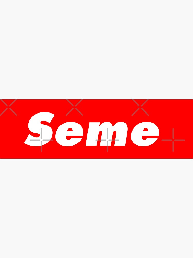 "Seme logo" Sticker by Fatcat28 | Redbubble