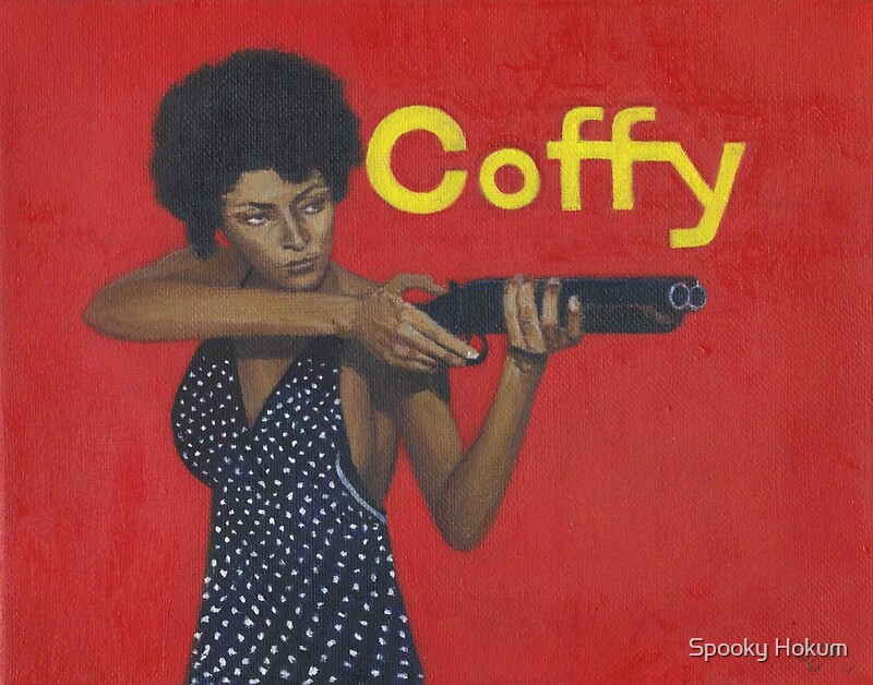 "Pam Grier as 'Coffy'" by Spooky Hokum | Redbubble