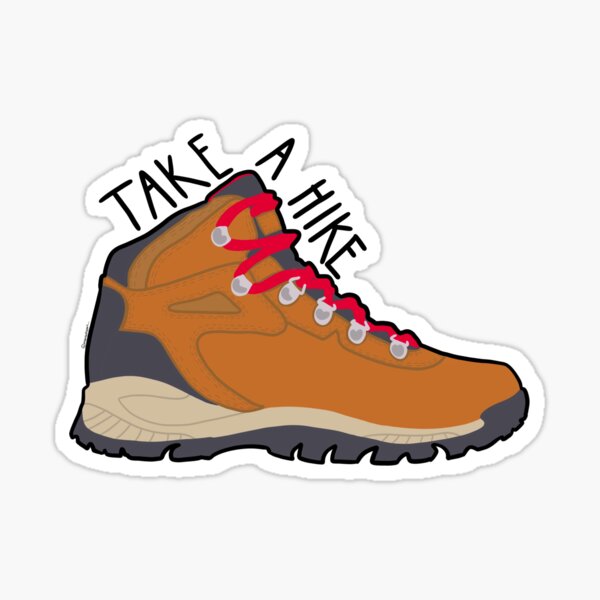 "Take A Hike" Sticker for Sale by mariajoseart | Redbubble