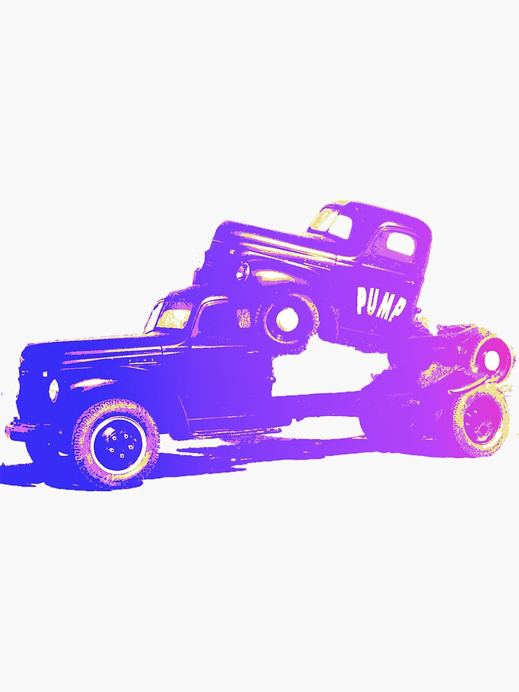 "Pump Pop Art" Sticker for Sale by itsNotChole | Redbubble