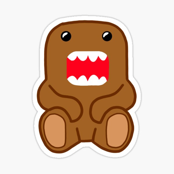 "Domo " Sticker by ayang0728 | Redbubble