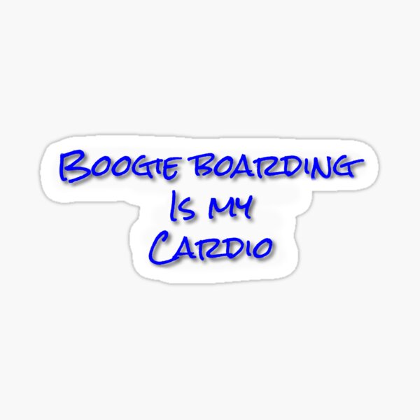 Boogie Boarding Stickers | Redbubble