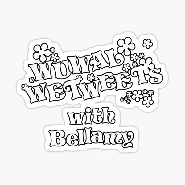 "Tiswas - Wuwal Wetweets with Bellamy" Sticker for Sale by beastmustdie ...