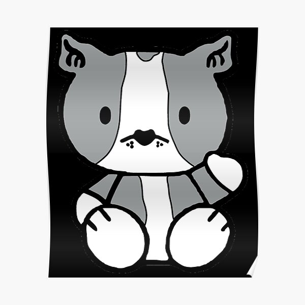"Hello Pittie" Poster for Sale by Xhex115 | Redbubble