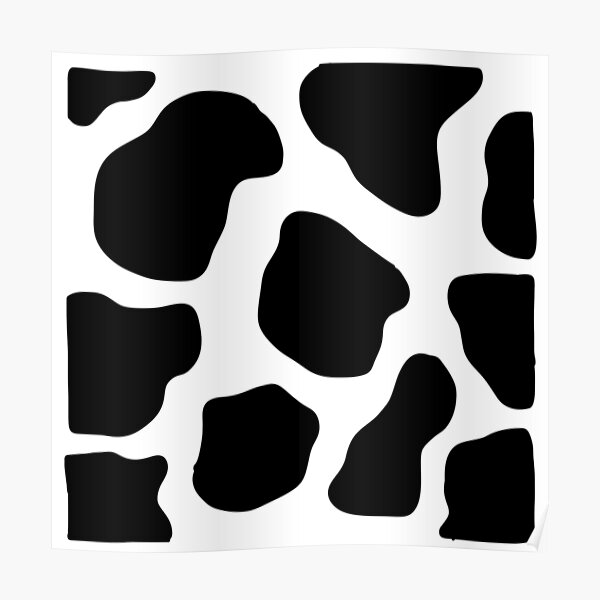 "Cow Print" Poster for Sale by radiant-designs | Redbubble