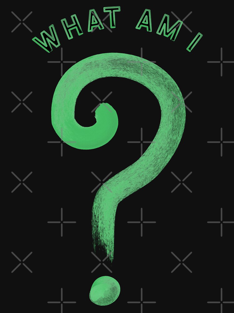 "The Riddler" T-shirt for Sale by SvartInk | Redbubble | riddles t ...