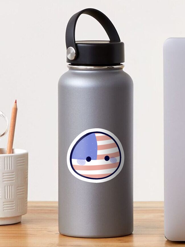 "USA countryball" Sticker by BeckWC | Redbubble