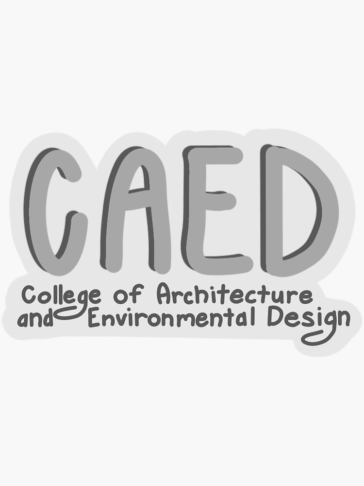 "CAED" Sticker for Sale by Jenncall | Redbubble