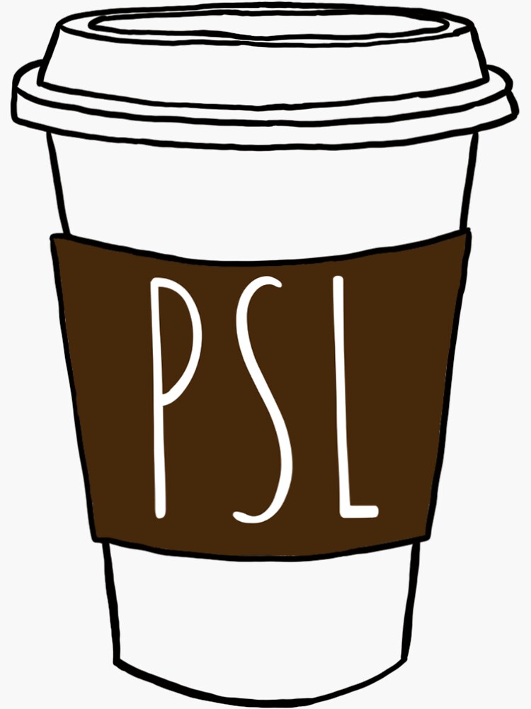 "PSL" Sticker for Sale by delaneymarti | Redbubble