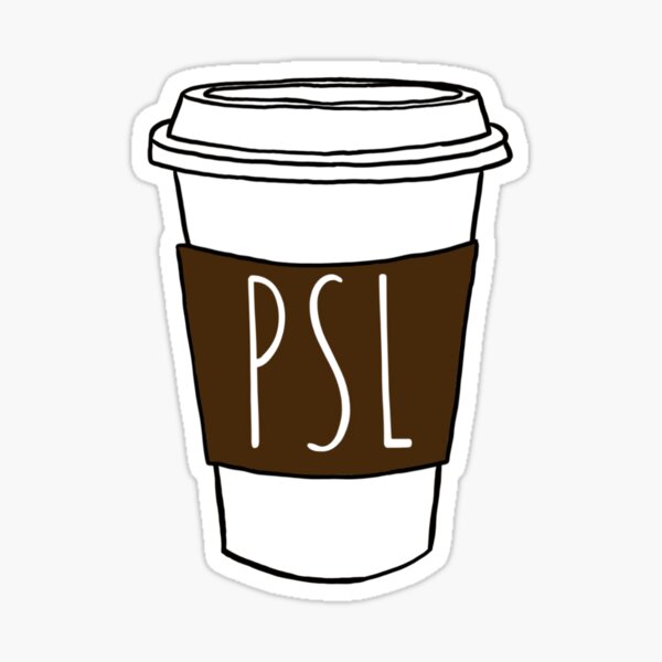 "PSL" Sticker for Sale by delaneymarti | Redbubble