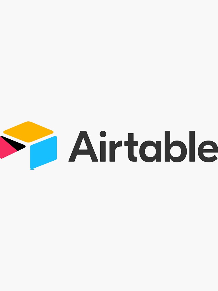 "Airtable" Sticker for Sale by valerius-iv | Redbubble