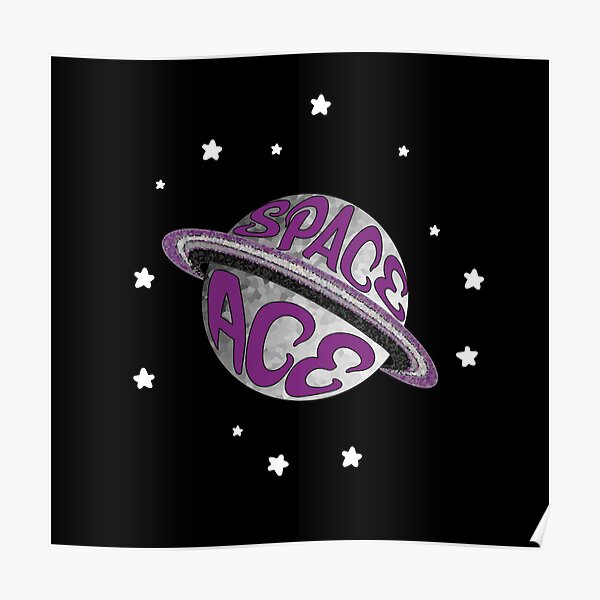 "Space Ace" Poster for Sale by dysperdis | Redbubble
