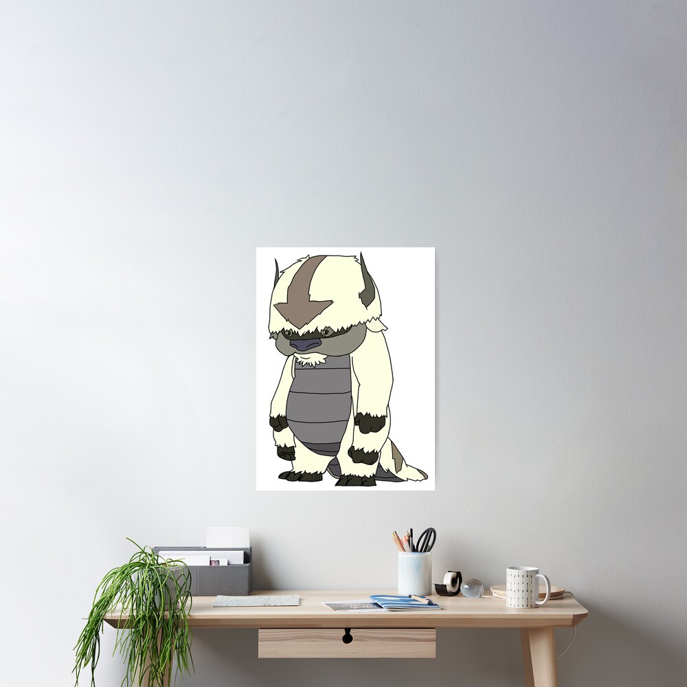 "Standing Appa: Avatar The Last Airbender" Poster for Sale by aolaniiss ...
