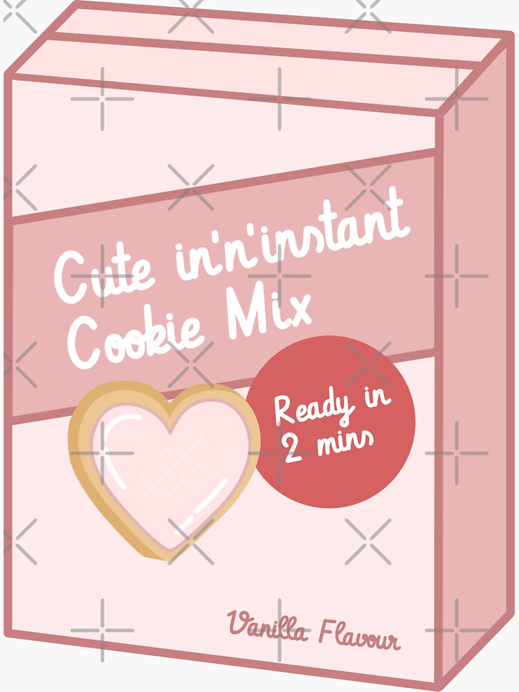 "'Cute in an instant' Cookie Mix Box Packaging Inspired Design ...