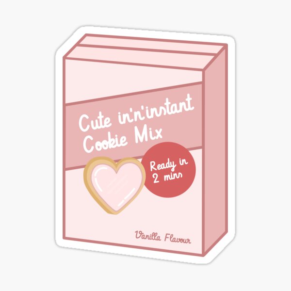 "'Cute in an instant' Cookie Mix Box Packaging Inspired Design ...
