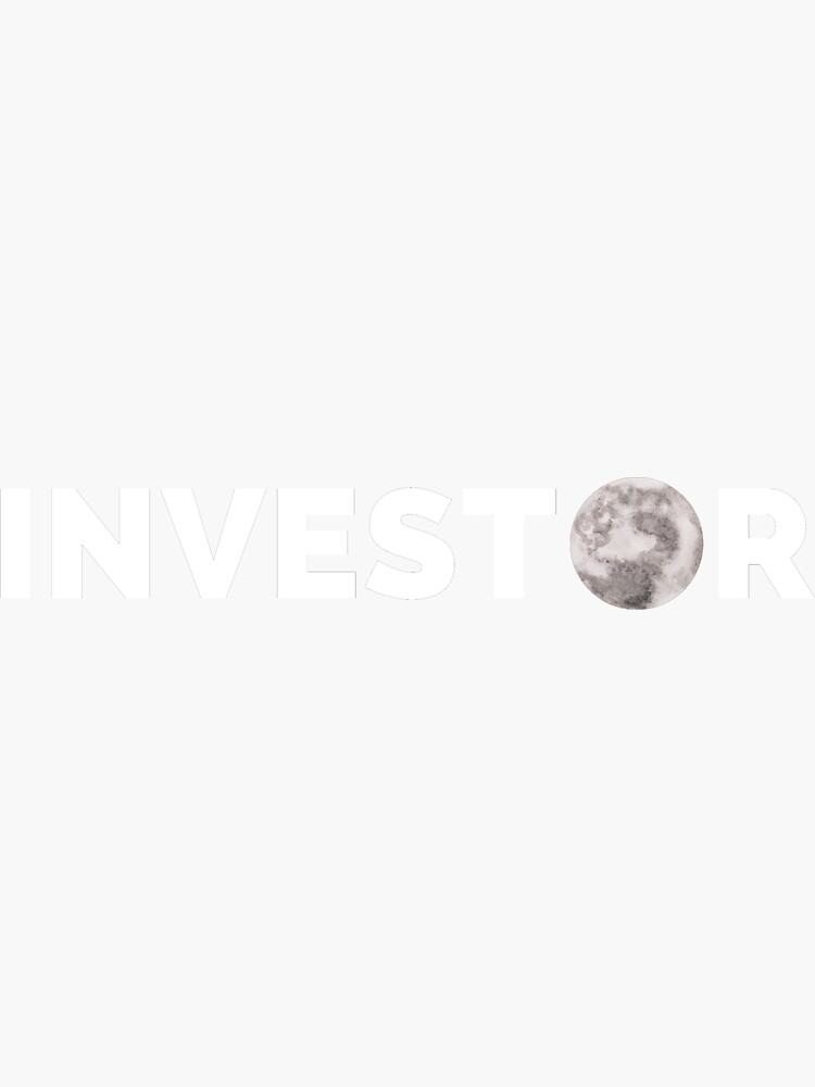 "investor" Sticker for Sale by lydiaamr | Redbubble