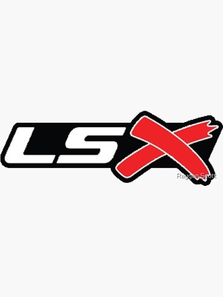 "LSX Logo" Sticker for Sale by rayganscott | Redbubble